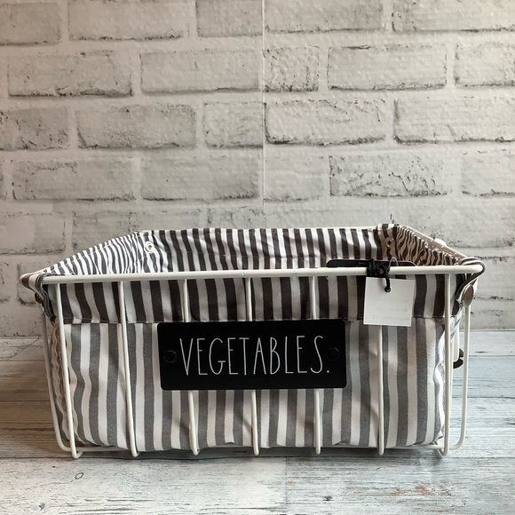 Rae Dunn | Accents | Rae Dunn Large Metal Vegetable Basket | Poshmark